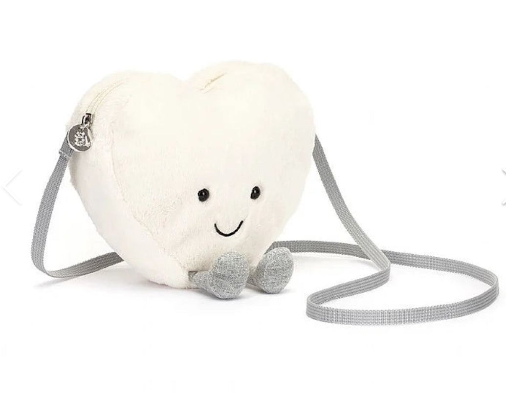Jellycat Amusable Cream Heart Bag – LovechildWV